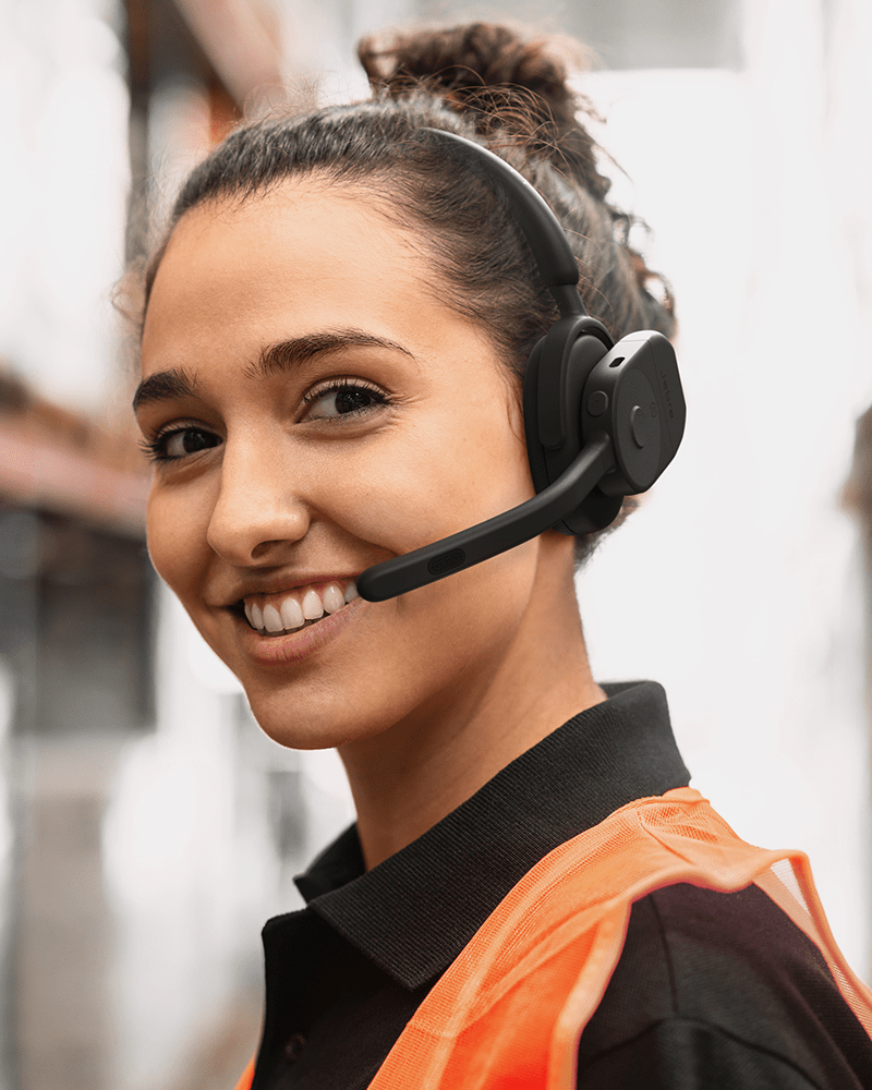 Jabra Perform 75 | Bluetooth Headset for Retail Logistics with Noise ...