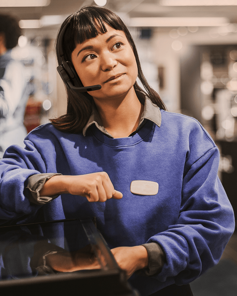 Jabra Perform 75 | Bluetooth Headset for Retail Logistics with Noise ...